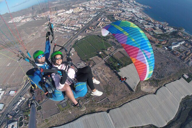 Tandem Paragliding Flight in Costa Adeje from 1100m - FAQs
