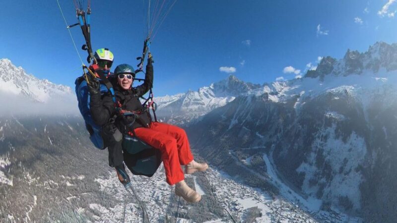 Tandem Paragliding Flight - one video option for free! - Key Points