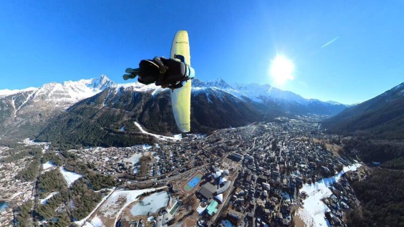Tandem Paragliding Flight - one video option for free! - What to Expect from Your Chamonix Paragliding Flight