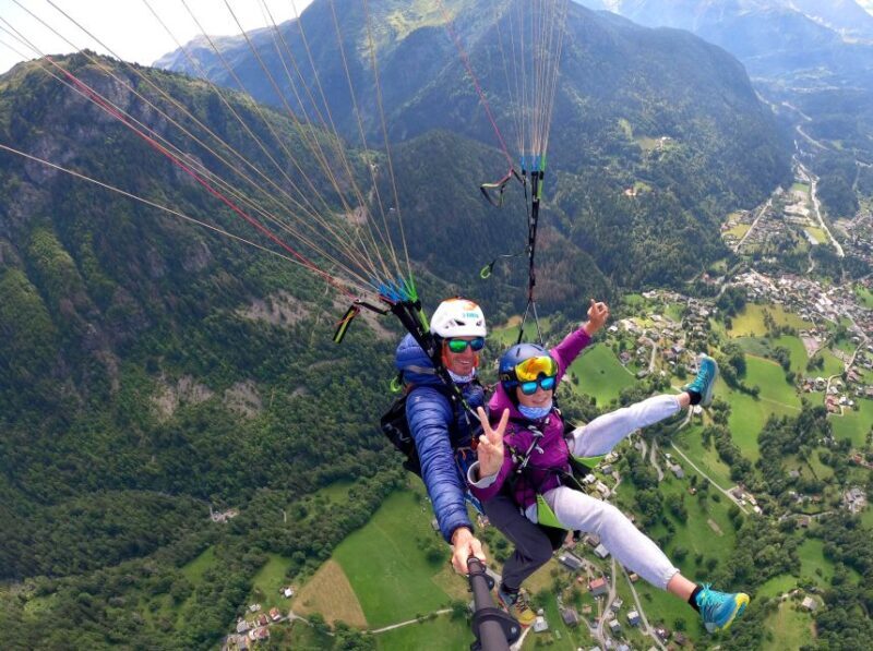 Tandem Paragliding Flight - one video option for free! - Who Would Love This?