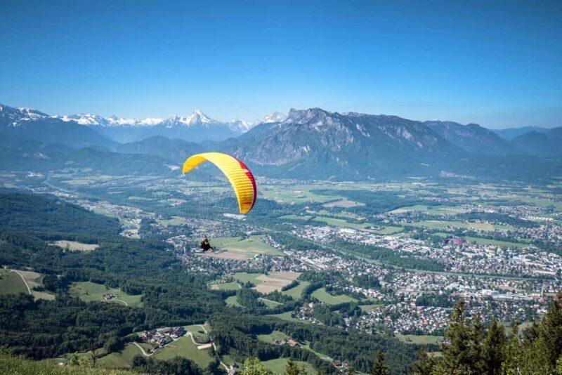 Tandem Paragliding Salzburg City - Key Points