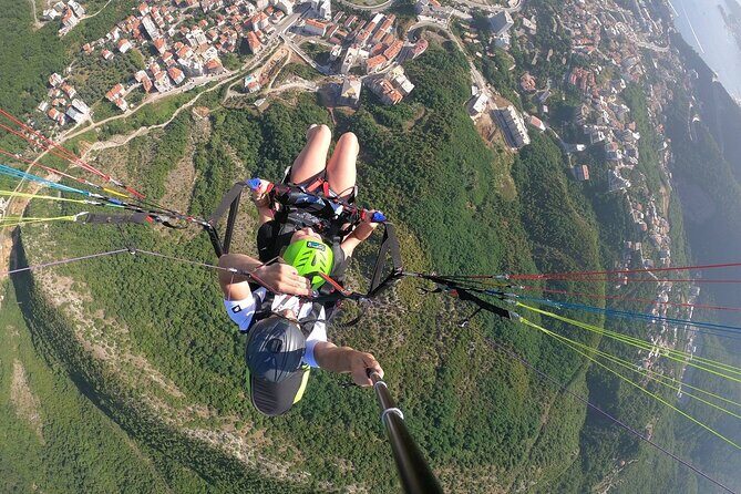 Tandem paragliding tour in Budva Montenegro - Authentic Experiences from Travelers