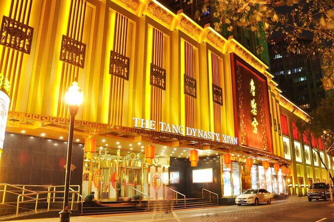 Tang Dynasty Show Optional dumplings Banquet or Palace Banquet - FAQ