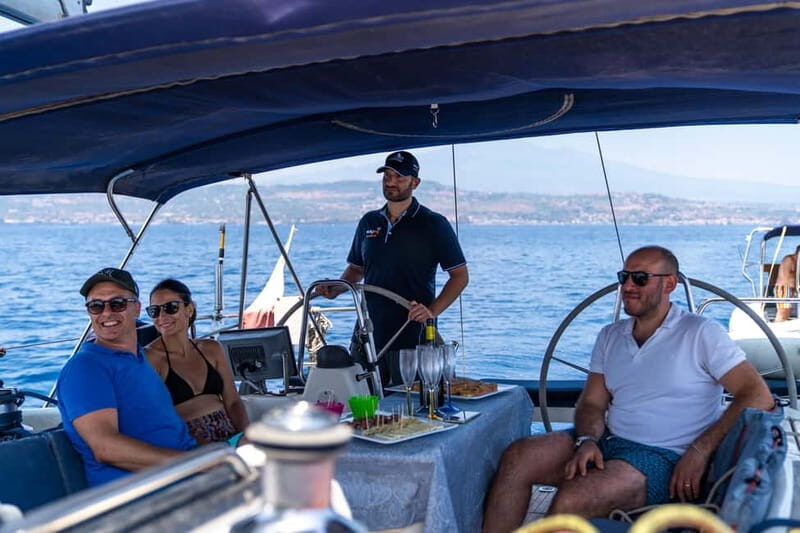 Taormina: Sailing boat tour with aperitif included - Why Choose a Sailing Tour Along Sicily’s East Coast?