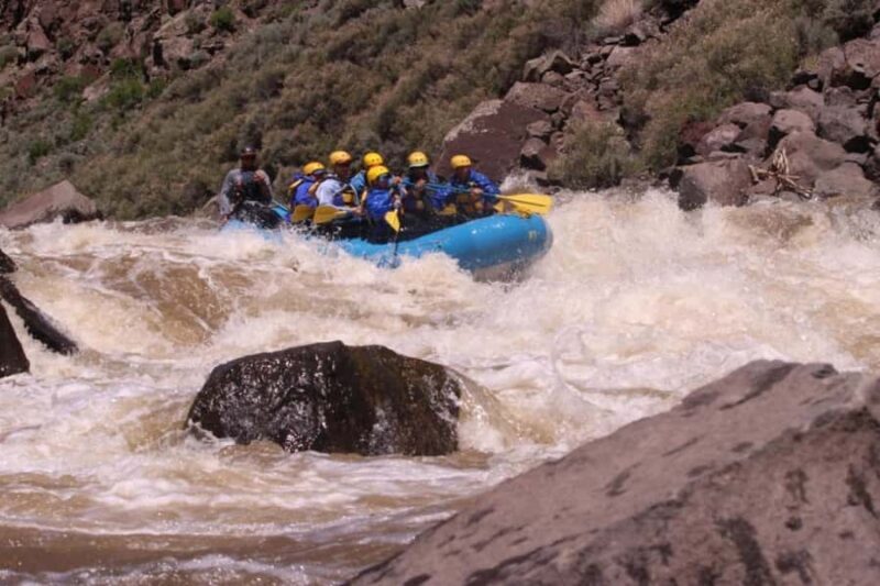 Taos Santa Fe ~ Kokopelli Taos Box Full Day Rafting - Key Points