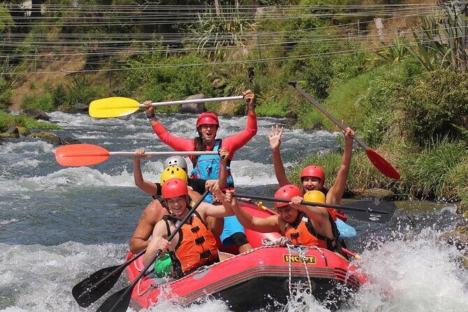 Tarawera Raft Park Rafting Adventure Rotorua - Rafting through the Rapids