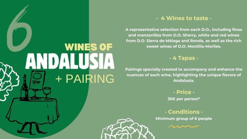 Tasting: Wines of Andalusia and Pairing - Introduction