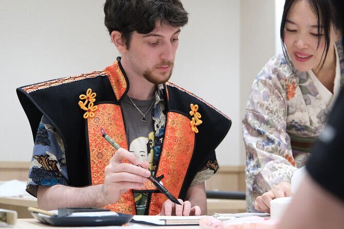Tea and Calligraphy Session at a Table in Osaka - Practical Details When Booking