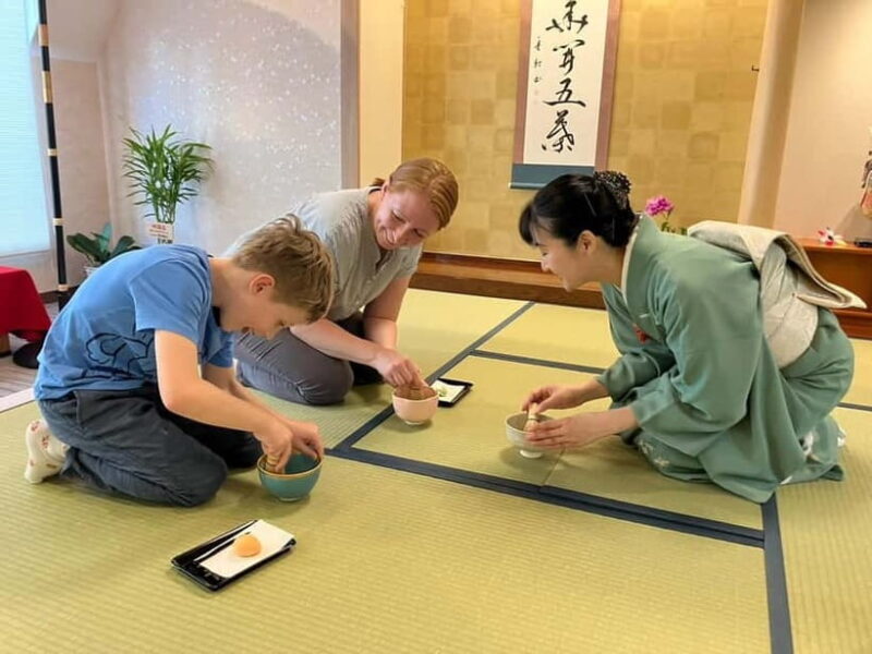 Tea ceremony experience in Japanese-style room 60min - What We Love and What Could Be Better