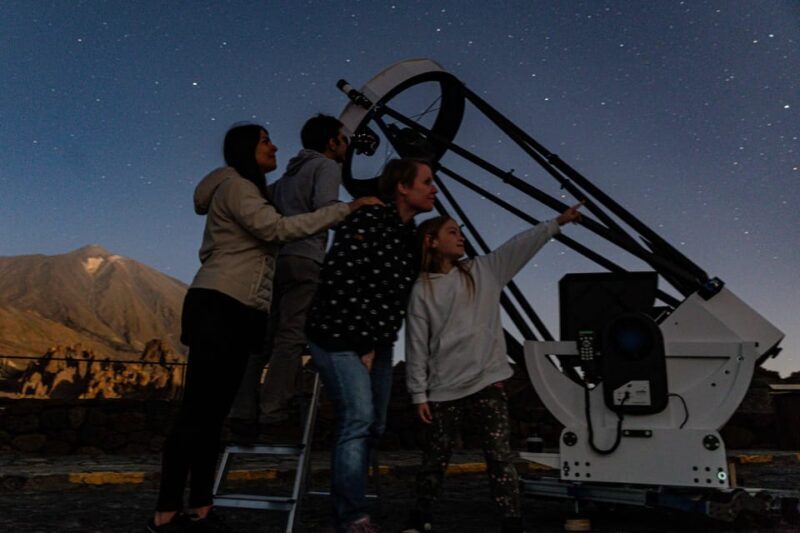 Teide National Park: Guided Large Telescope Stargazing Tour - The Itinerary and Experience