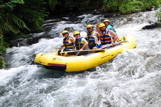 Telaga Waja Rafting and Ubud Waterfall Tour - Key Points