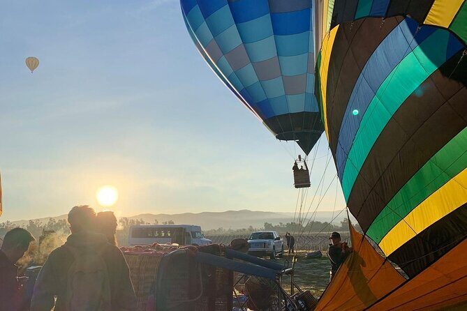 Temecula Private Hot Air Balloon Flight for up to 4 People - The Launch and Meeting Point