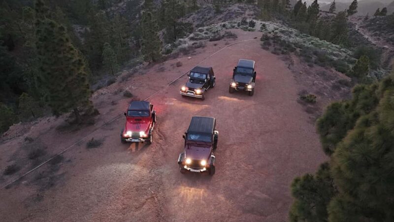 Tenerife: Jeep Wrangler Tour to Mount Teide, Day and Sunset - Key Points