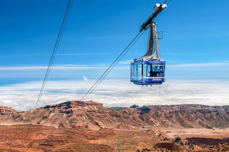 Tenerife: Mount Teide Tour with Cable Car Ticket & Transfer - Transportation Logistics and Group Size