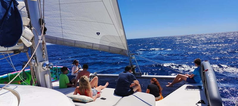 Tenerife: PRIVATE Catamaran cruise with Lunch and Drinks - Key Points