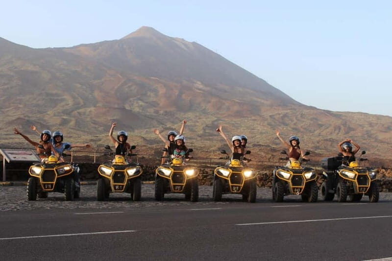 Tenerife: QUAD excursion TEIDE volcano ONLY doble quad - Tenerife: Quad Excursion to Teide Volcano – A Thrilling Way to Discover the Island