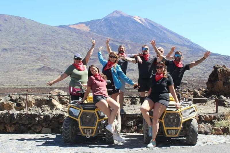 Tenerife: QUAD excursion TEIDE volcano ONLY doble quad - Authentic Reviews and Real Experiences