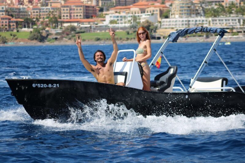 Tenerife: Rent a Boat with No License, Self Drive - What to Expect During Your Trip
