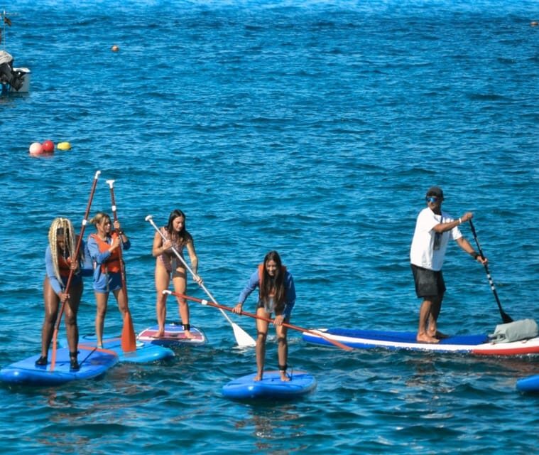 TENERIFE SUR | unforgettable SUP - SNORKELING EXPERIENCE - What to Expect: A Fun and Relaxed Water Adventure