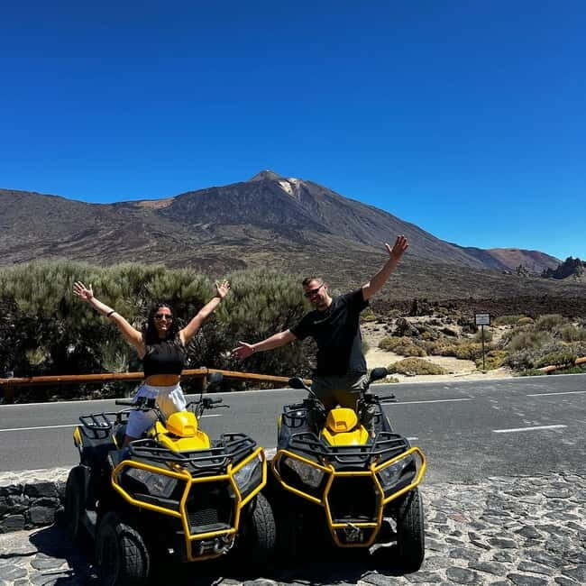 Tenerife: Teide Quad Trip (day/sunset) with Drink - The Stops That Make It Special