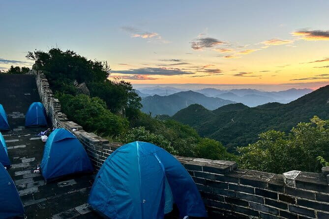 Tent Camping Overnight Tour On The Wild Great Wall - Discovering the Wild Section of the Great Wall