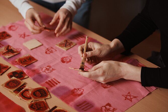Tenugui Woodblock Dyeing Workshop in Kanazawa - What Travelers Are Saying