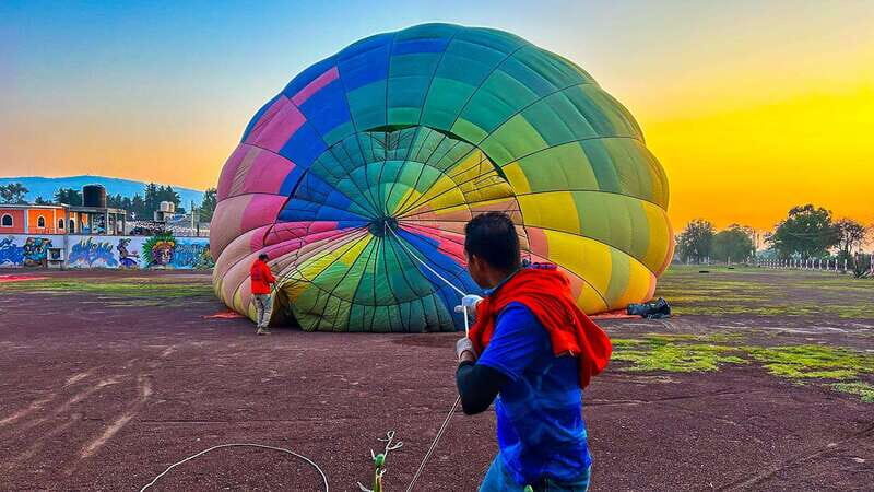 Teotihuacan: Hot Air Balloon Ride with Breakfast - The Setting and Timing