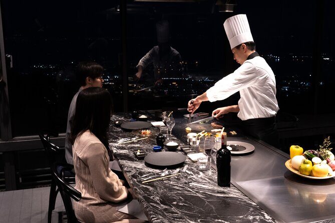 Teppanyaki Kobe Beef with a Spectacular View from Mt Rokko KOBE - The Dining Environment and Views