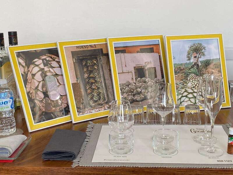 Tequila and Mezcal tasting in an educational tasting room - A Closer Look: What Makes This Tasting Special