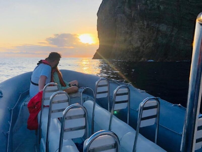 Terceira Island : Sunset Boat excursion with local drink - An Overview of the Sunset Boat Excursion