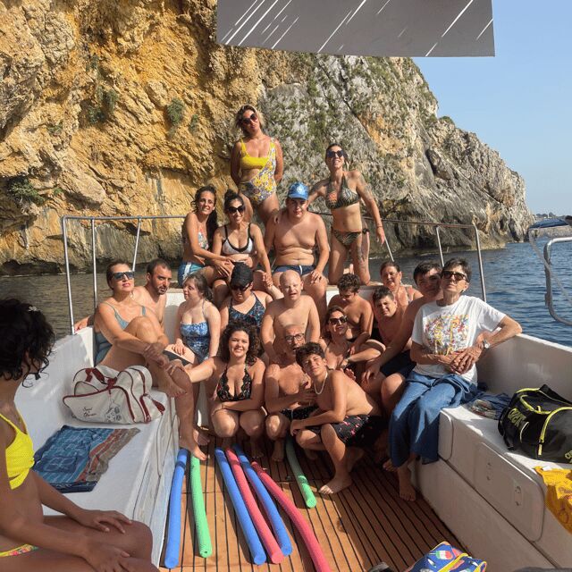 Terrasini: Boat Tour of the Terrasini Caves - The Experience of Packing It All In