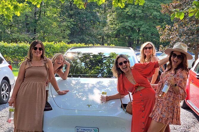 Tesla Wine Tours of Charlottesville & Wintergreen - The Route and Stops: What You Can Expect