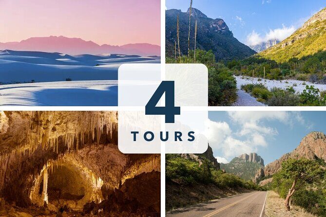 Texas and New Mexico Bundle 4 day Self Guided National Park Tours - An In-Depth Look at This Texas and New Mexico Adventure