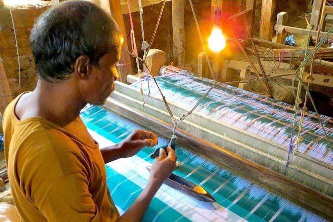 Textile tour of Hyderabad with guide and pick up - A Closer Look at the Ikkat Textile Tour in Hyderabad