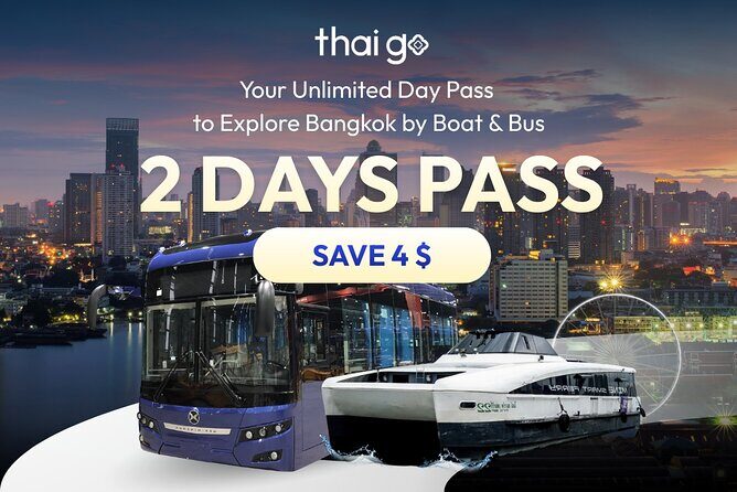 Thai Go 2-Day Pass: Unlimited Bangkok Electric Public Transport - Key Points