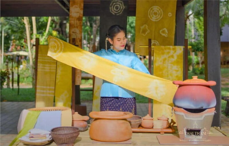 Thai Thani Cultural Village: Eco Tie-Dye Printing Workshop - The Itinerary Breakdown