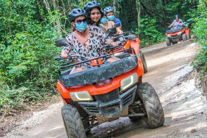 The best adrenaline day Atvs shared, ziplines and cenote Playa del Carmen - Frequently Asked Questions