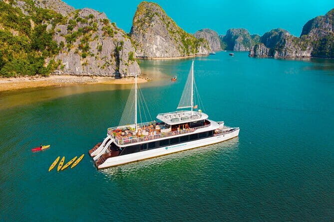 The Catba Catamaran Day Tour Lan Ha Bay Cruise Trips - Key Points