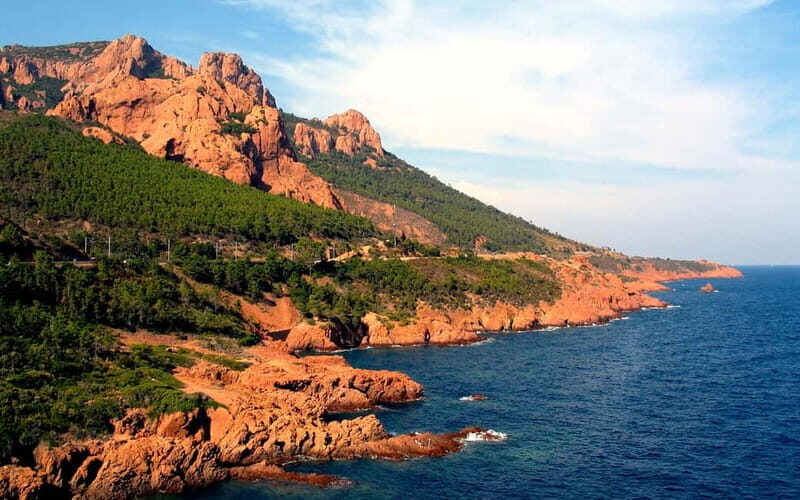 The Corniche d'Or  Sidecar-Cannes - An Authentic Ride Along the Corniche dOr