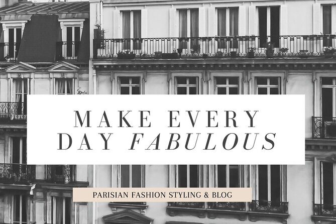 The Fashionista Experience: Personal Shopping and Styling in Paris (Teenagers) - An Overview of the Tour
