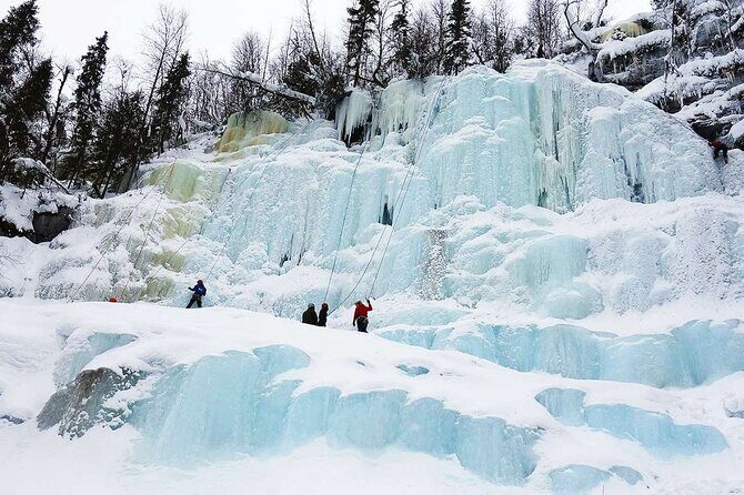 THE FROZEN WATERFALLS of Korouoma - Discovering Korouomas Frozen Waterfalls: A Practical Overview
