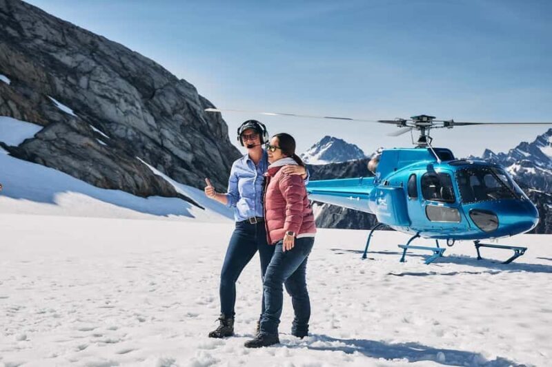 The Grand Adventure Helicopter Flight: Franz Josef Glacier - Snow Landings: Touching the Ice