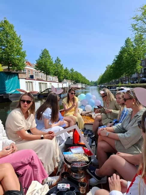 The Hague: individual tickets for an electric boattour! - Key Points