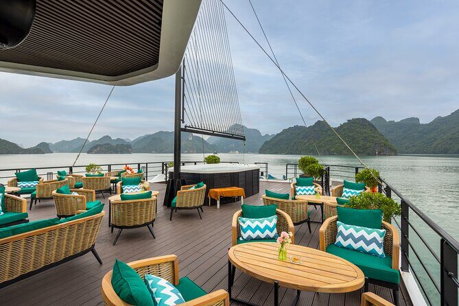 THE HALONG CATAMARAN - Premium Day Cruise on Bay with Water Slide - The Sum Up