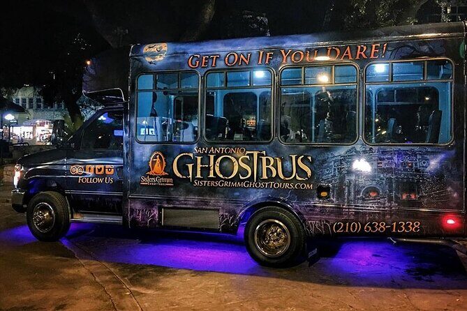 The Haunted Ghost Bus Tour in San Antonio - Transportation, Duration, and Group Size