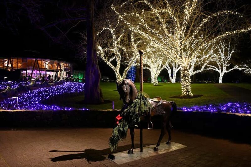 The Magic of Christmas at the Butchart Gardens - The Gardens at Christmas: A Visual Feast