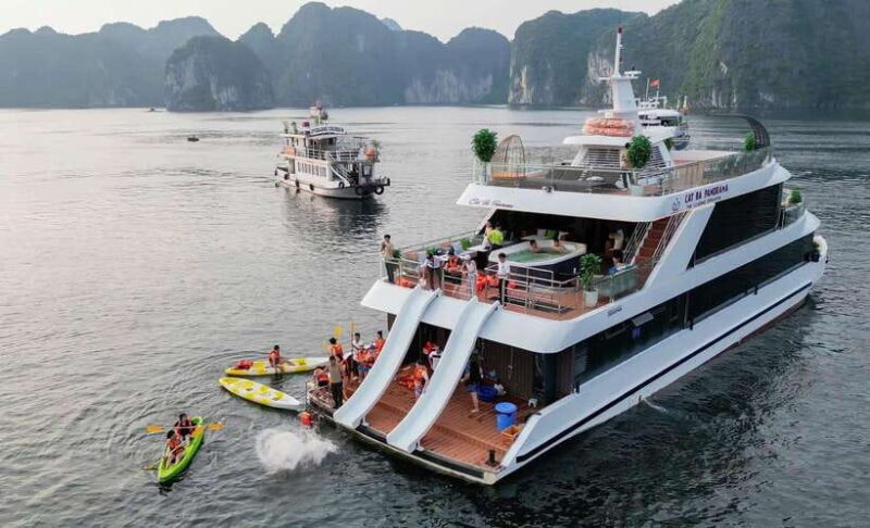 The most Luxury Day Cruise Explore the beauty of Lan Ha Bay - Key Points
