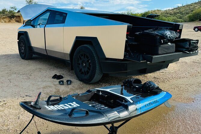 The Original Tesla Cybertruck/Jetsurf Tour in the Sonoran Desert - Why You’ll Love This Adventure