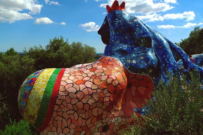 The place of dreams: the Tarot Garden w/Wine tasting - Exploring the Medieval Charm of Tarquinia