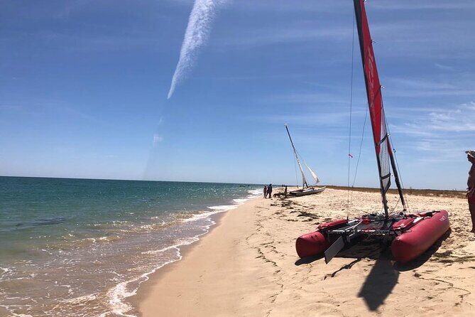 The Ria Formosa on a Small and Sporty Private Sailing Catamaran - Key Points